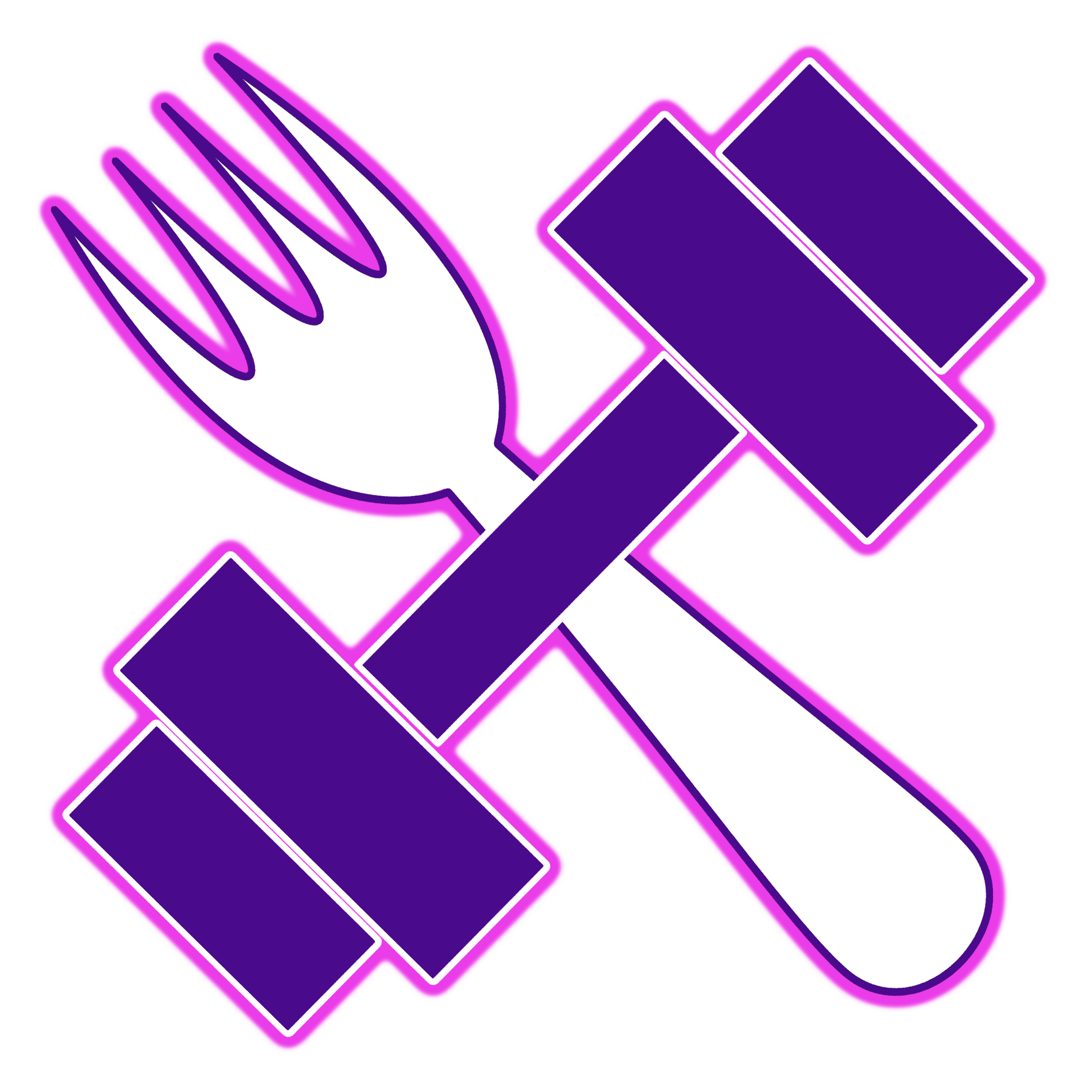 Clean logo with glow – Fit Lizzy's EPTX