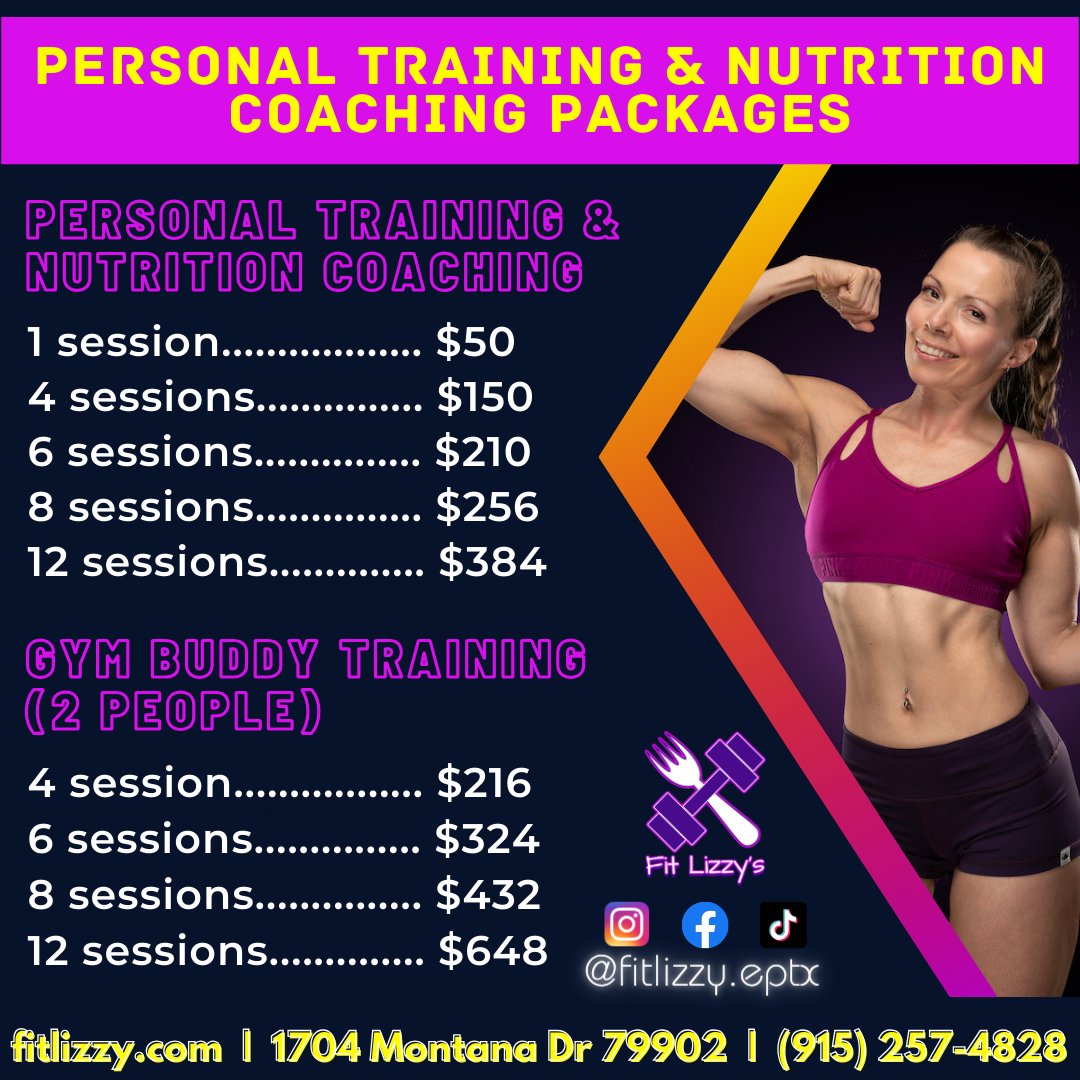 Nutrition Coaching – Fit Lizzy's EPTX